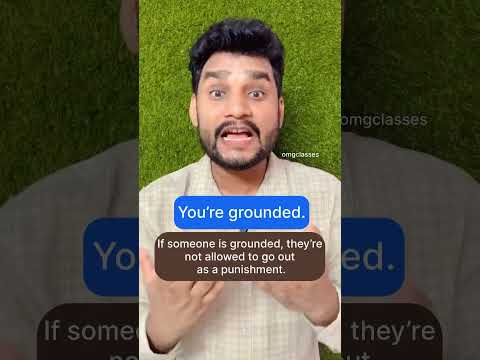 Youβre grounded #english #ytshorts #learnenglish #grammar #vocabulary #ssc #youtubeshorts