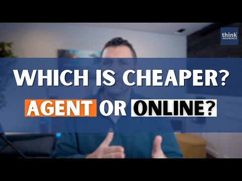 Is it cheaper to buy car insurance online or through an agent?