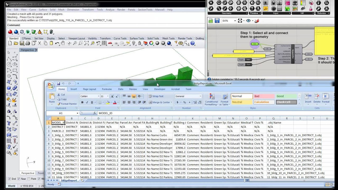 Parametric Urban Design in Grasshopper