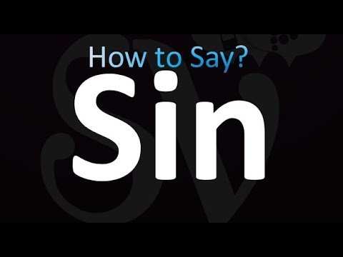 How to Pronounce Sin in Math
