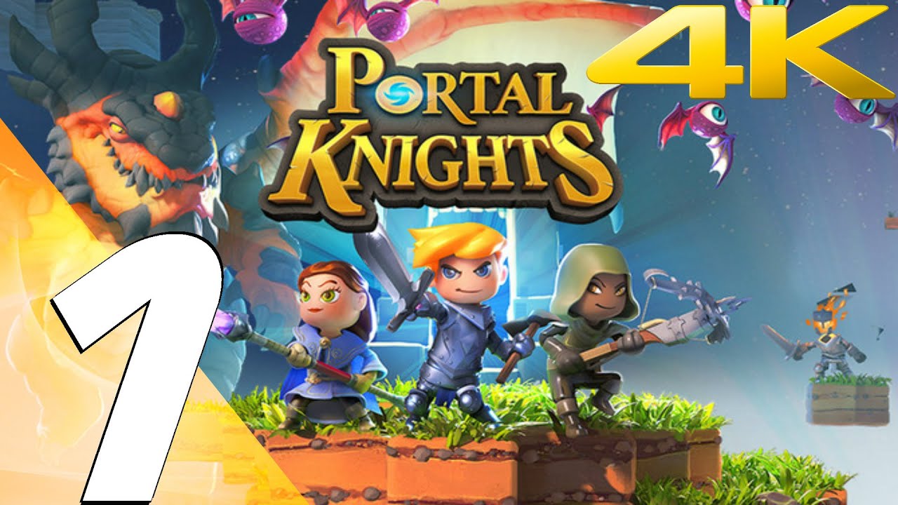 Portal Knights - Gameplay Walkthrough Part 1 - Prologue [4K 60FPS]