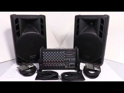 Carvin XP1000L Stereo 10 Channel Powered Mixer - 1200W | Reverb