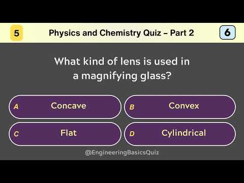 Physics and Chemistry Quiz – Part 2 of 10 | Test Your Science Knowledge with 12 Key Questions