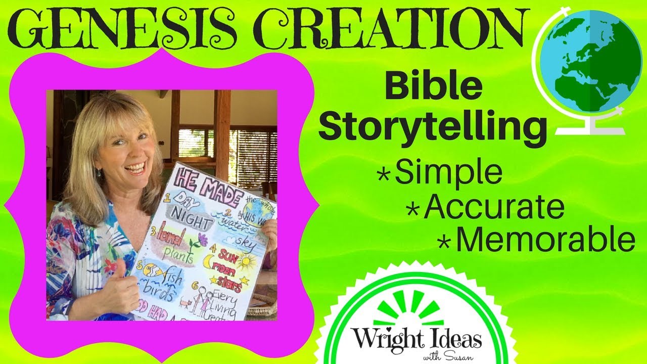 GENESIS CREATION  (Bible Storytelling) Genesis Chapter 1