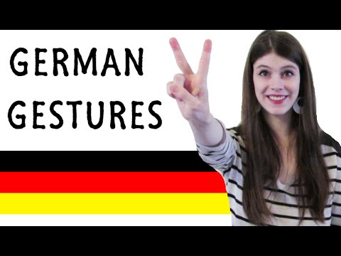 German HAND GESTURES