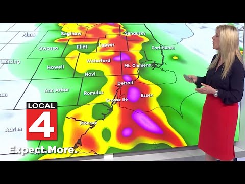 Metro Detroit weather forecast May 15, 2025 -- 4 p.m. Update