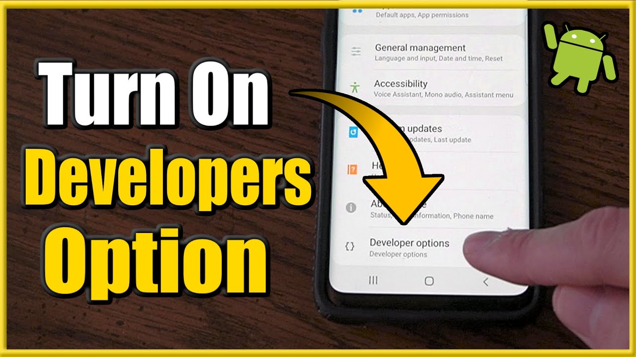 How to Enable Developer Options on Android & Turn Off Developer Options (Easy Method)