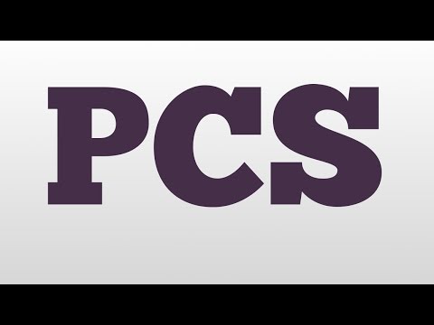 PCS meaning and pronunciation