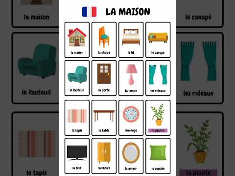 🏡 La Maison – Learn French Home Vocabulary! 🇫🇷 #frenchforbeginner #apprendrelefrancais