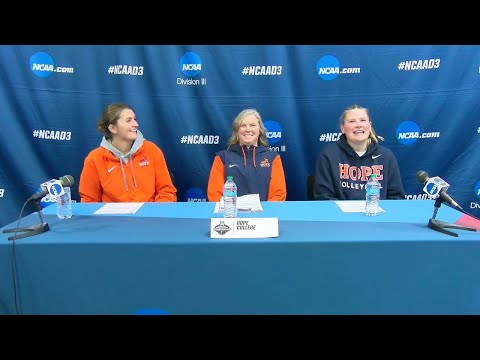 Hope College Press Conference: 2024 NCAA Division III Women Volleyball Quarterfinals