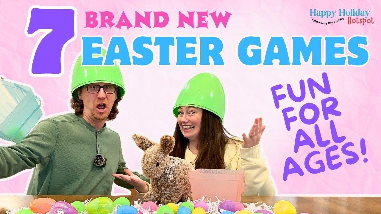 7 NEW Easter Games for Kids, Teens & Adults (Super FUN & EASY!)