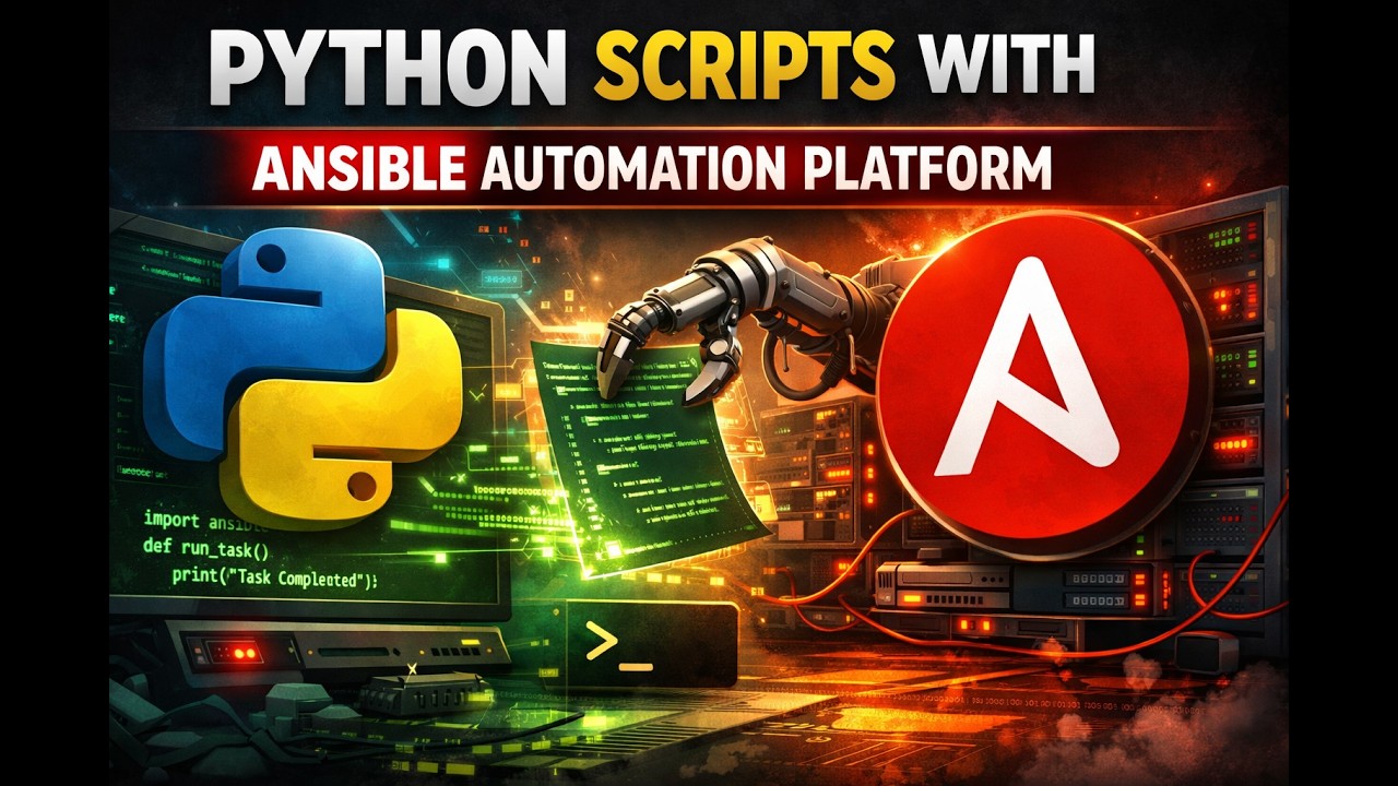 Using The Ansible Automation Platform To Effectively Run Network Python Scripts