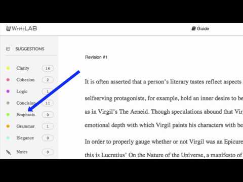 WriteLAB Tutorial