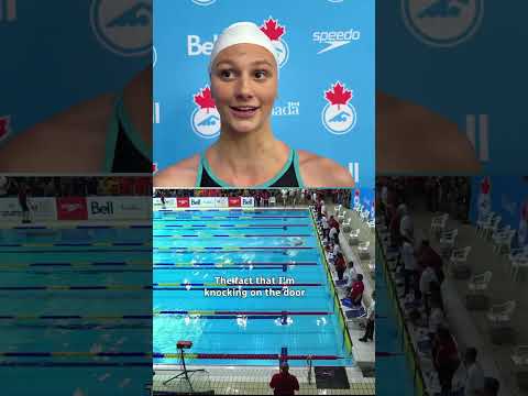 Summer McIntosh's favourite race is the one her mom used to swim