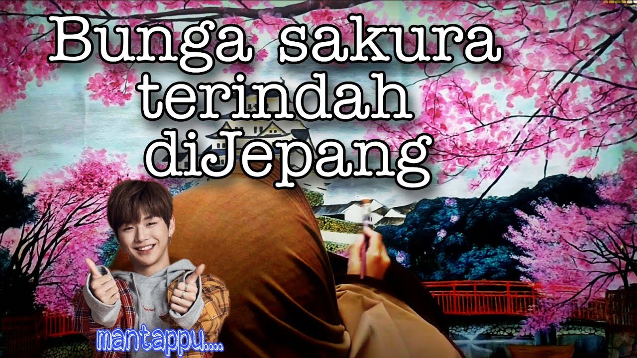 Lukisan bunga sakura terindah dijepang/japanese cherry blossoms