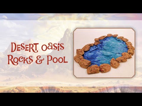 Desert Oasis Rocks and Pool | Group VBS 2020