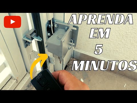 COMO INSTALAR TRAVA ELÉTRICA NO PORTÃO AUTOMATICO