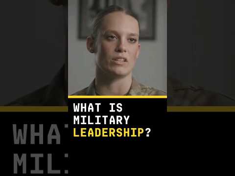 What is Military Leadership? - Army National Guard #military #shorts