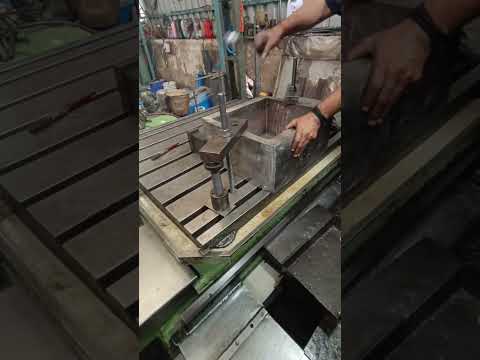 horizontal boring machine new job part 1#machine #engineering #boring