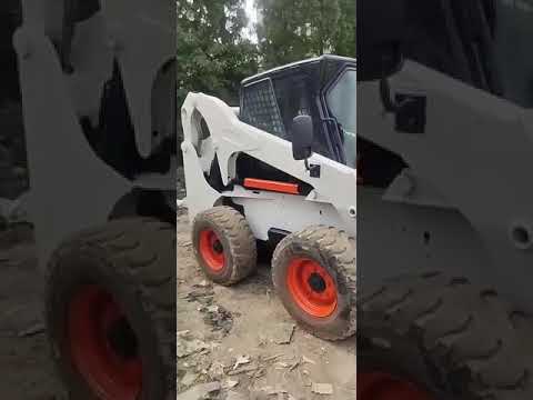 90% New Used Bobcat S300 Small Skid Steer Loader Mini