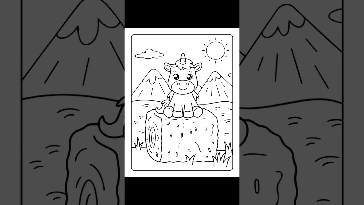 Fall Unicorn Coloring Pages – Fun Fall Activity for Kids