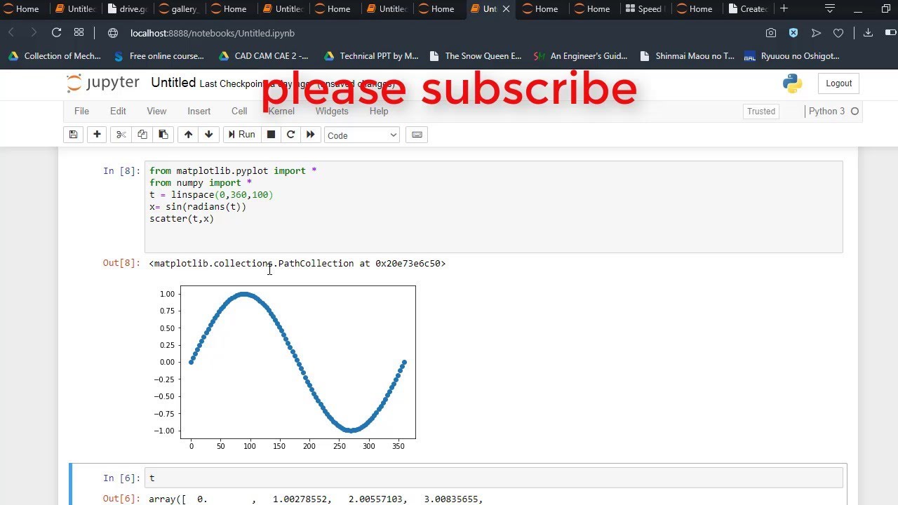 matplotlib.pyplot | How to plot scatter graph in python