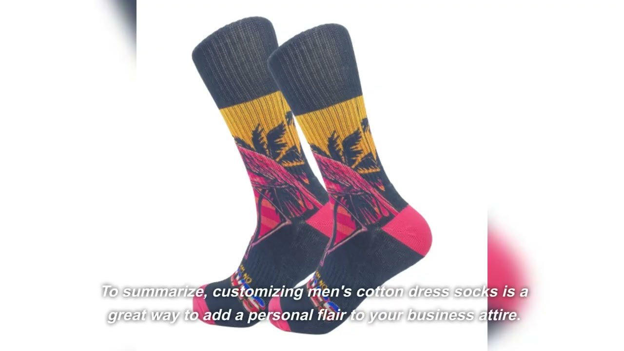 Revolutionizing Fashion with Custom Men's Cotton Dress Socks