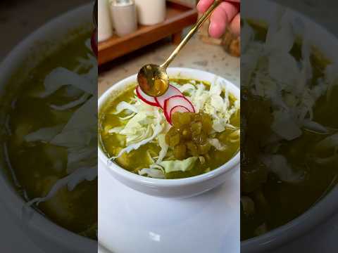 Easy chicken Posole Verde