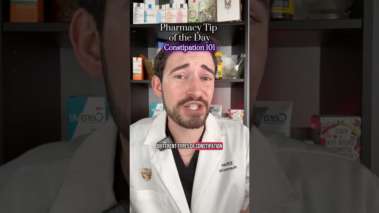 HOW TO TREAT DIFFERENT TYPES OF CONSTIPATION #pharmacist #pharmacy #constipation #constipationrelief