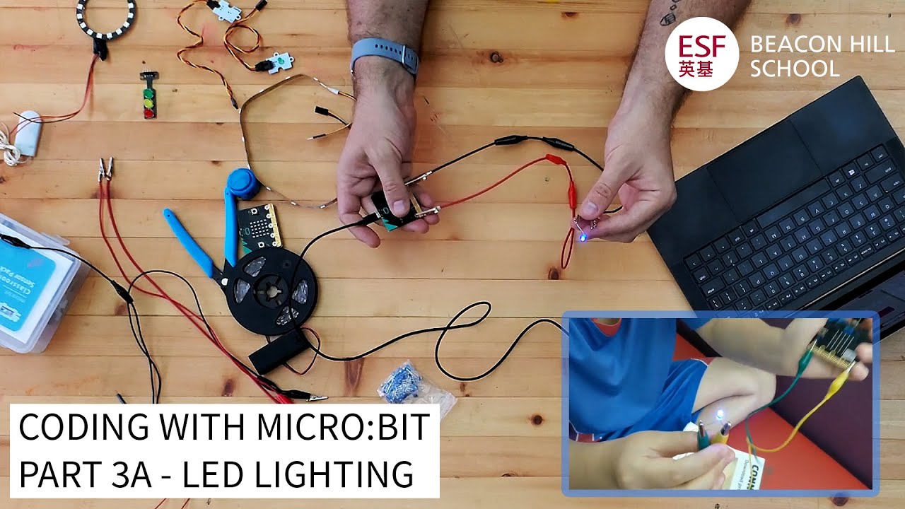 Coding with micro:bit - Part 3A - LED lighting