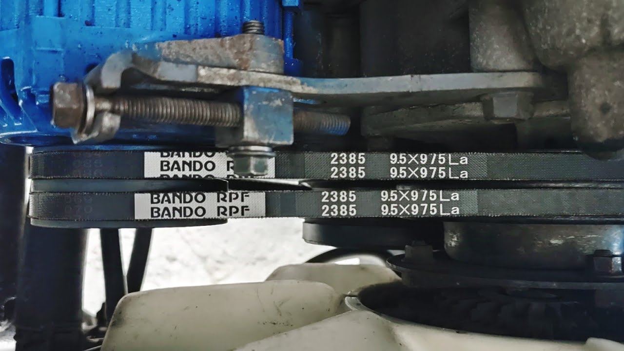 MITSUBISHI PAJERO GEN 2 4M40 4x4 ALTERNATOR DRIVE BELT REPLACEMENT | BASIC TOTURIAL