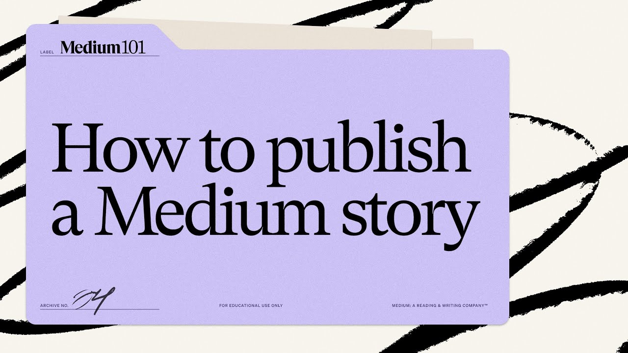 How to publish on Medium | publishing a Medium story