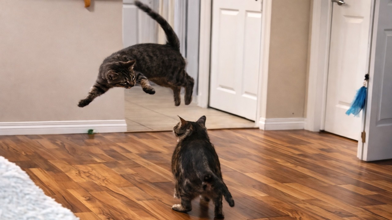 Cats Being Unhinged
