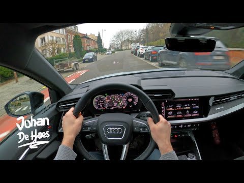 Audi A3 SPORTBACK 40 TFSI e 204 HP POV TEST DRIVE