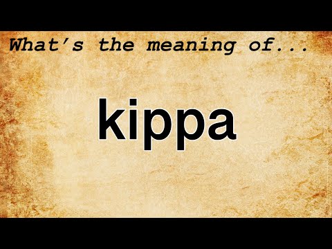 Kippa Meaning | Definition of Kippa