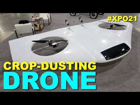 500-Pound Crop Dusting Drone at #XPO21
