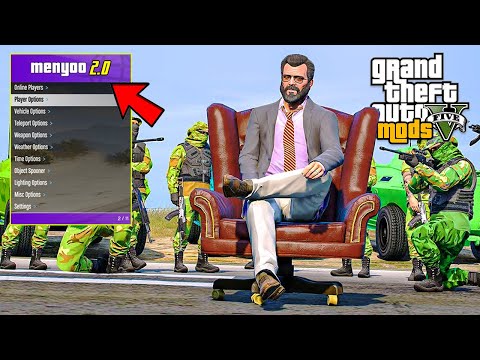 How to install Menyoo v2.0 (2024) GTA 5 MODS