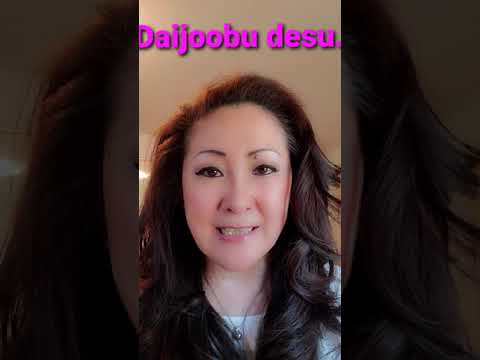 How to say, "OK, all right."in Japanese!!!