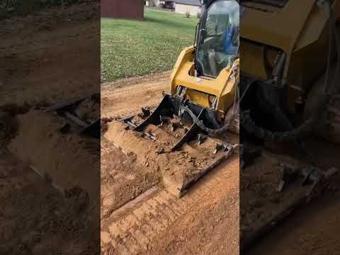 Jenkins land leveler in action. Only $2450 as shown. Call (270) 776-9866 for more information.