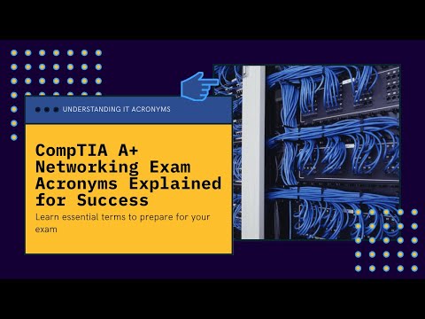 🌐 CompTIA A+ Networking Acronyms – Fully Explained!
