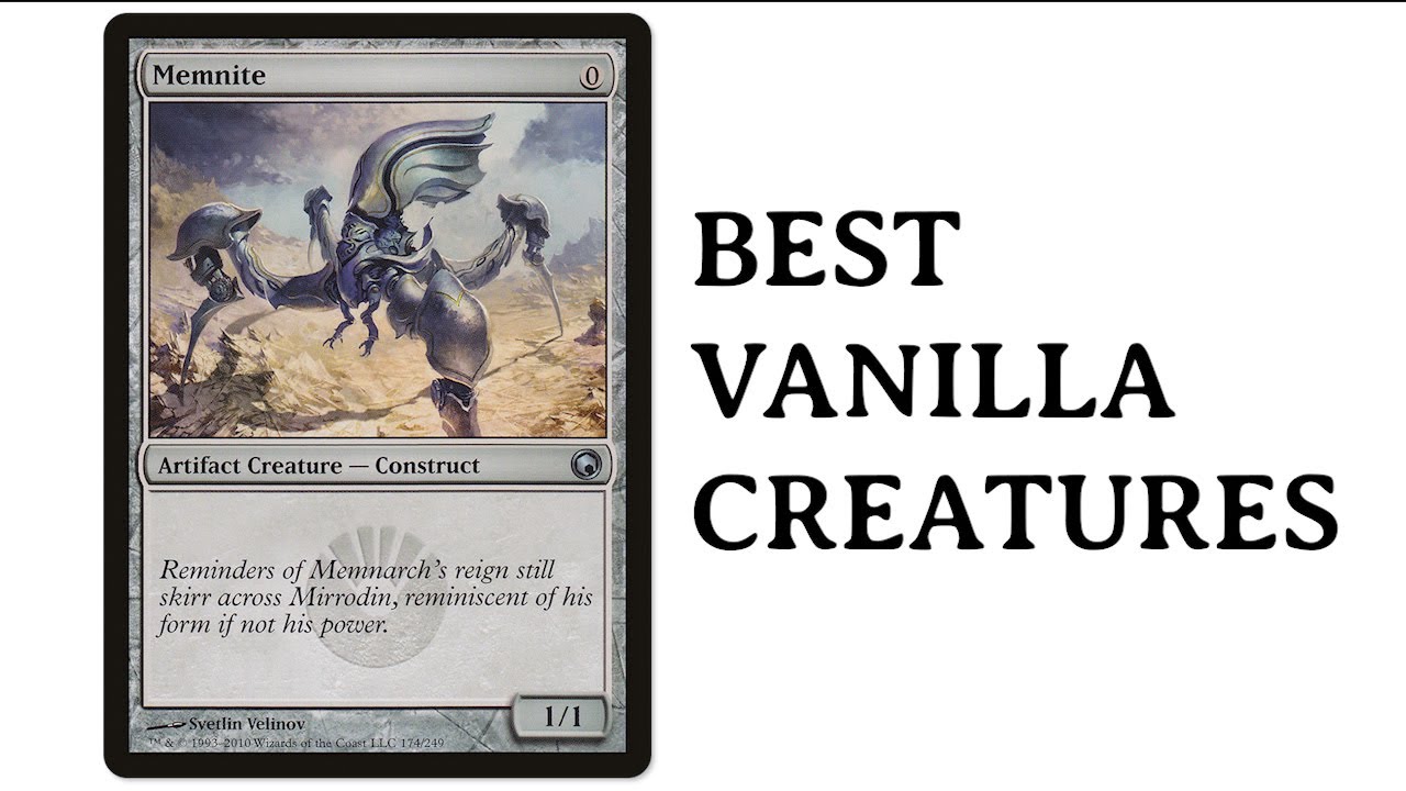 The 34 Best Vanilla Creatures in Magic, Ranked