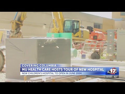 MU Health Care hosts tour for new children's hospital