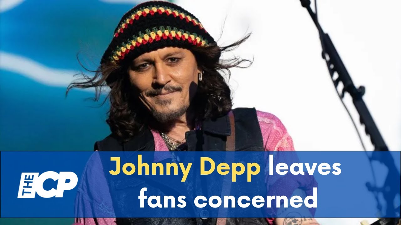 Johnny Depp leaves fans concerned