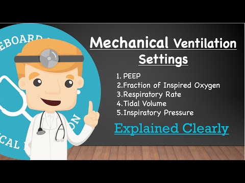 Mechanical Ventilation Basics - PEEP, FiO2, Respiratory Rate, Tidal Volume | Clinical Medicine