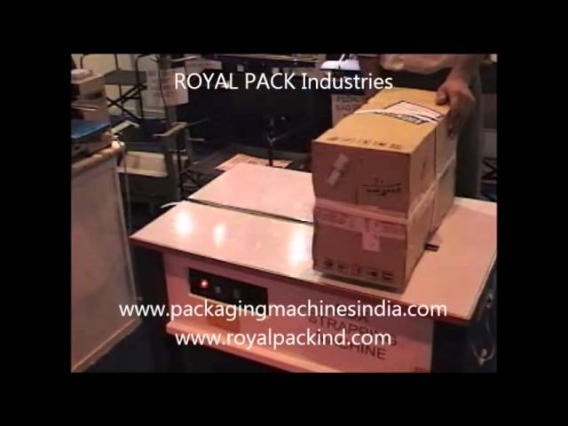 Box Strapping Machine - Jam Filling Machine Manufacturer from Mumbai