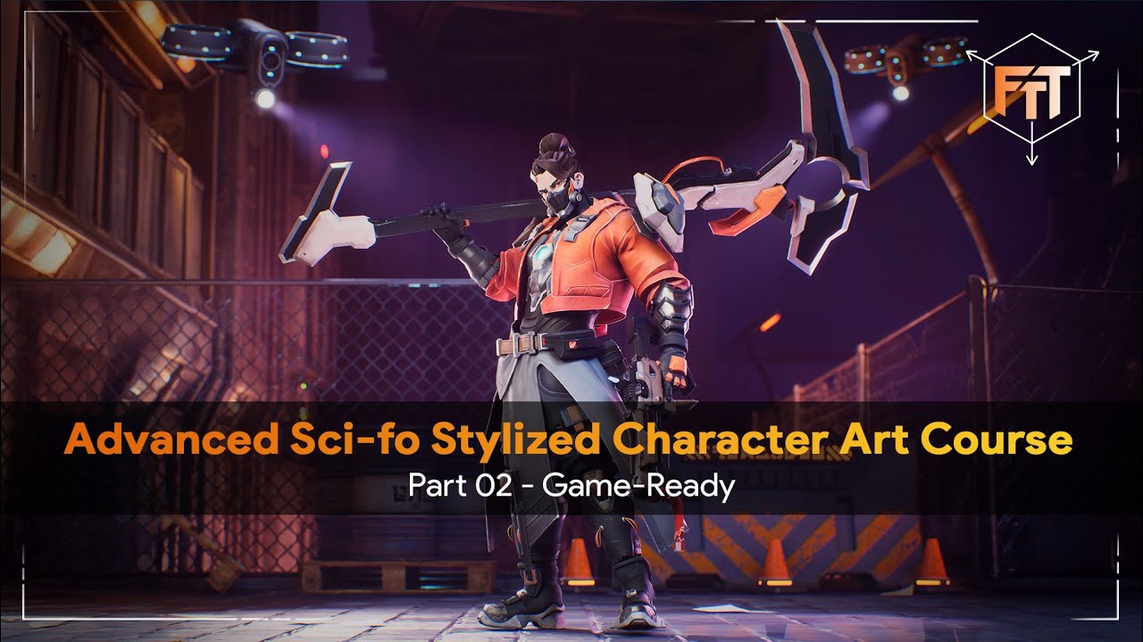 Advanced Sci-Fi 3D Character Art Tutorial Course - Part 02