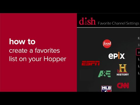 How to Create a Favorites List on Your Hopper