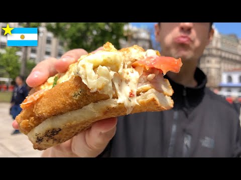 Mouthwatering "Milanesa" Sandwich: A Culinary Adventure in Argentina!