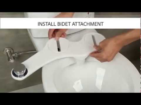 INSTALLING YOUR NEW SPRITZ BIDET ATTACHMENT