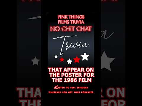 Pink Things Trivia Question #10 from the No Chit Chat Trivia Podcast #trivia #pink